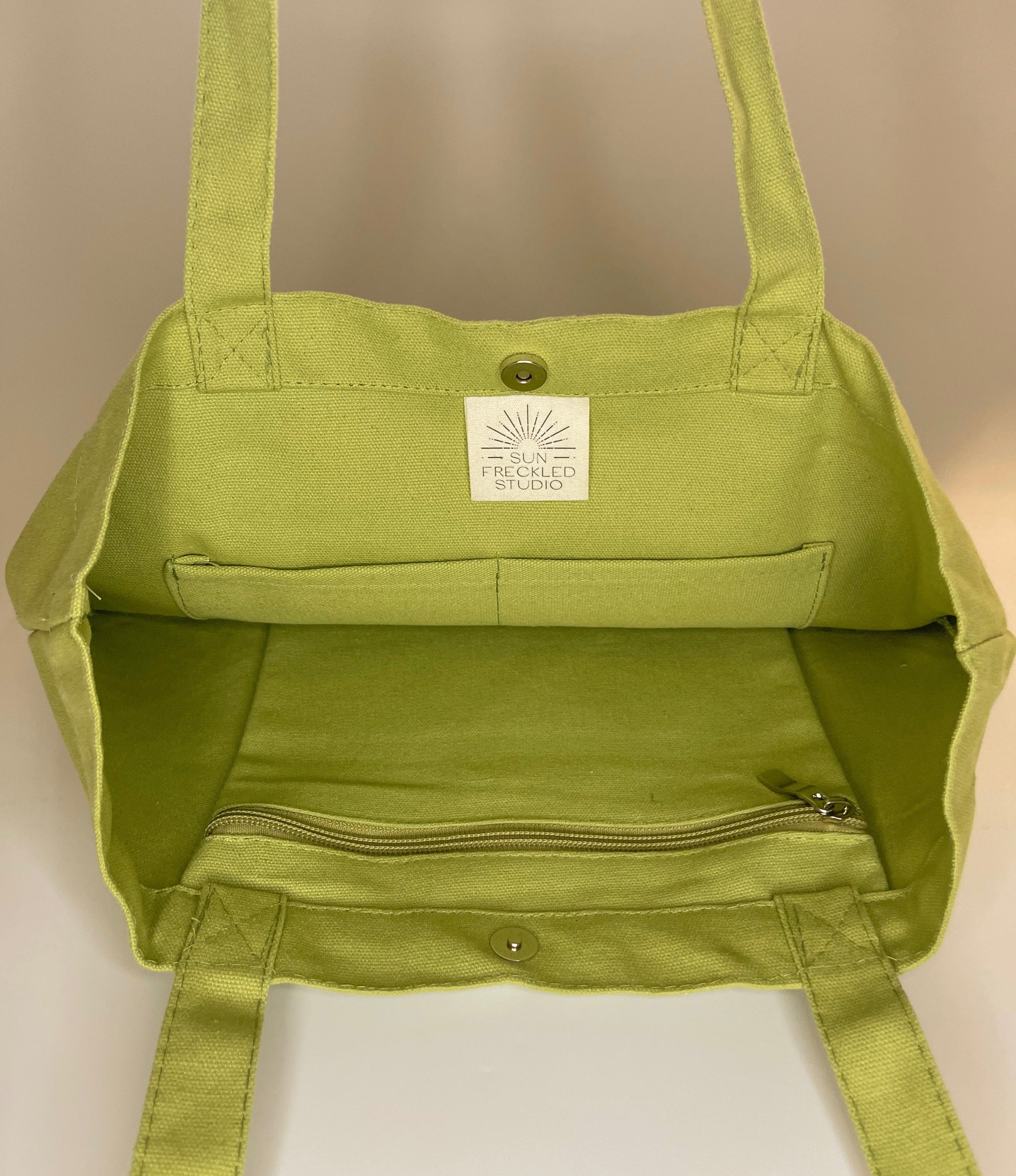 Take Time Tote Bag – Sun Freckled Studio